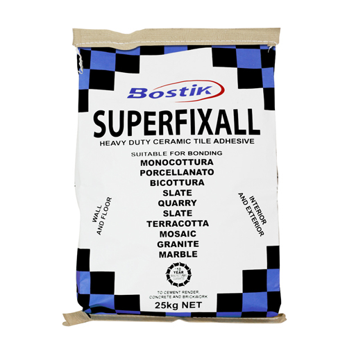 Bostik Super Fix All Tile Adhesive HD 25kg - Cebu Oversea Builders Centre
